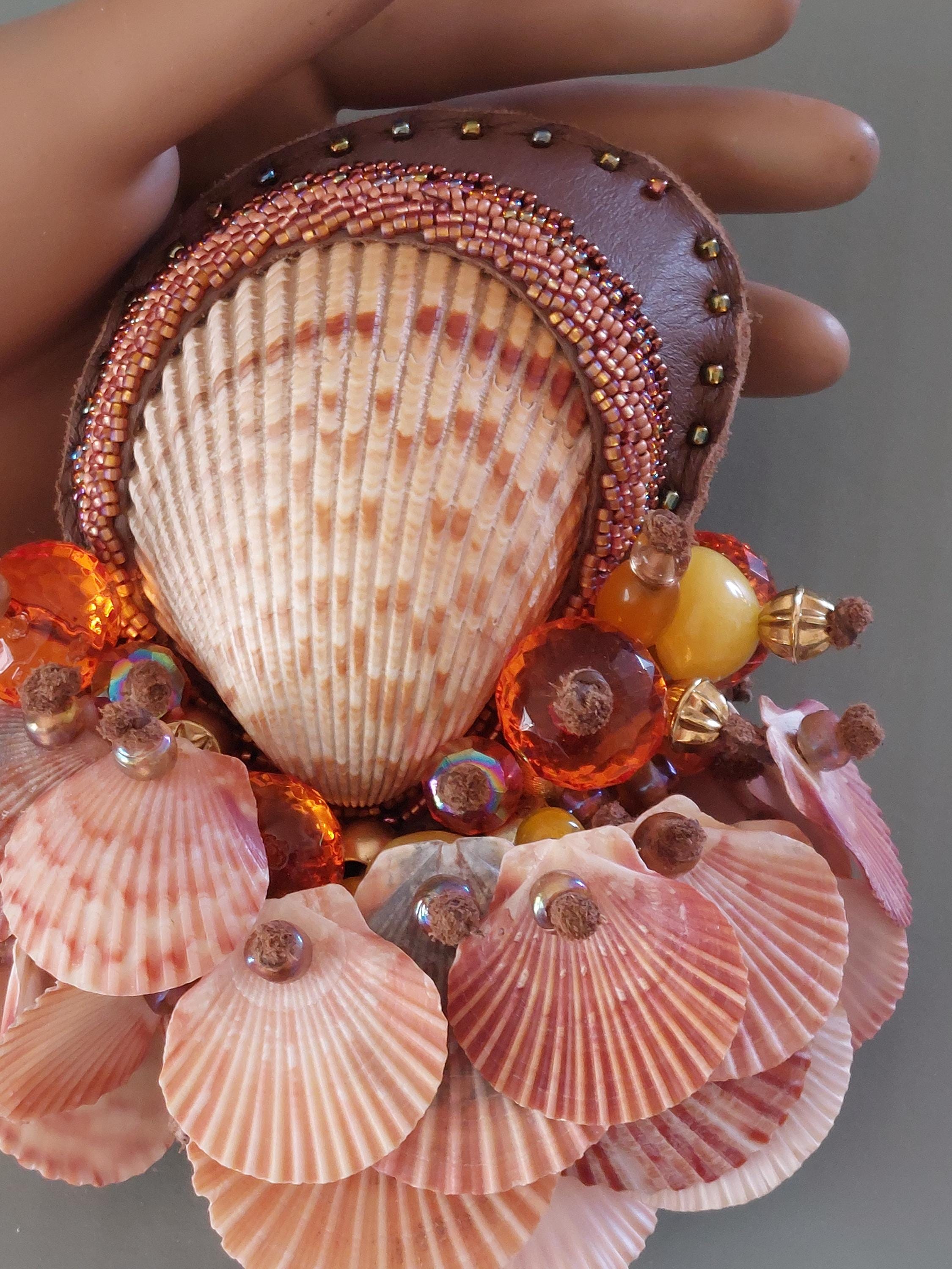 Fat Clam Beaded Deerskin Rattle - Etsy
