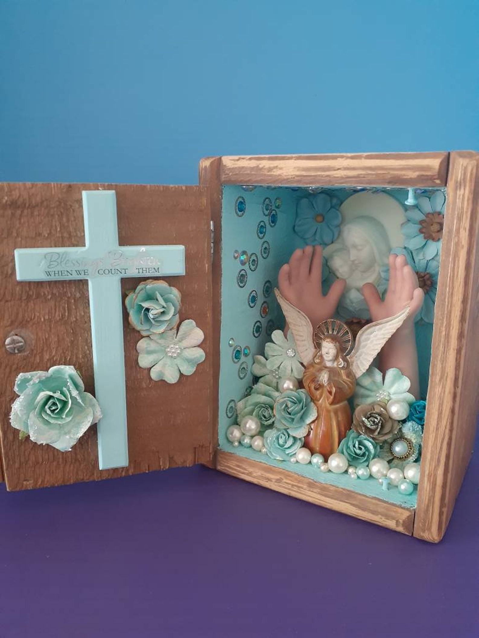Religious Altar Handmade Personal Altar - Etsy