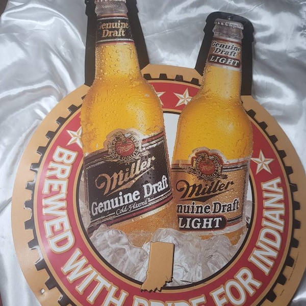 Miller Genuine Draft Sign - Etsy