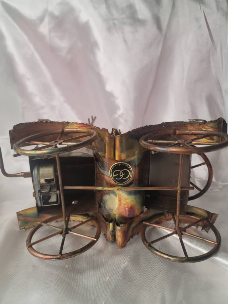 1970s Vintage Musical Brass Car. - Etsy