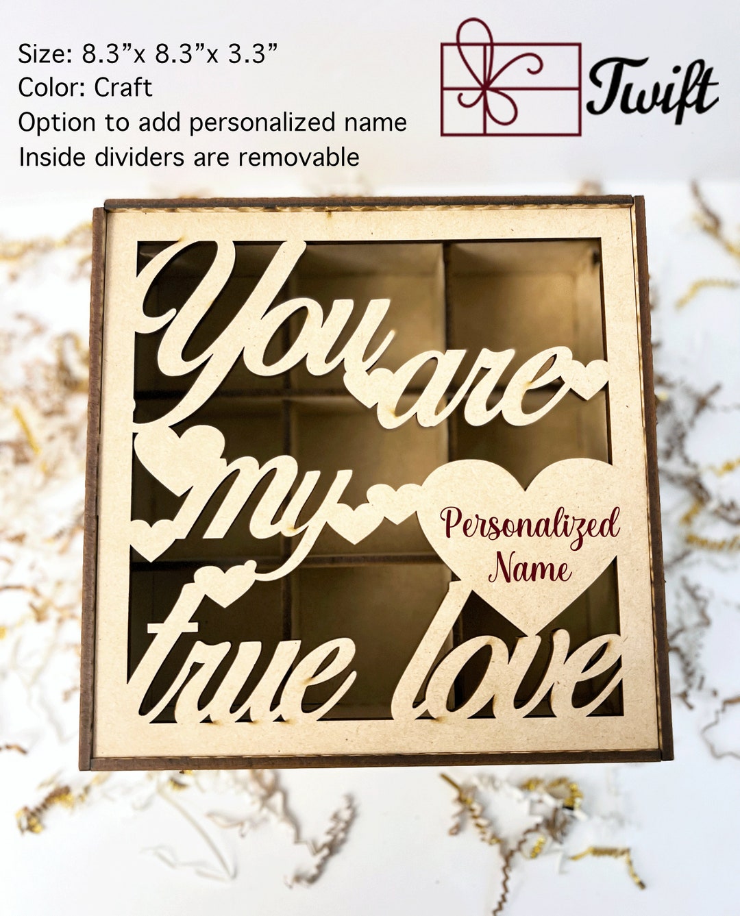 Personalized Gift Box, Box for Birthdays, Box for Valentine, Box for ...