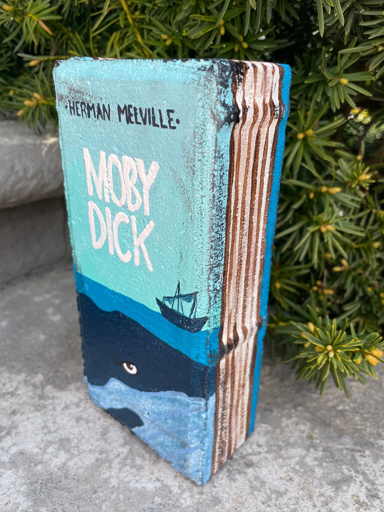 Brick Book Moby Dick - Etsy