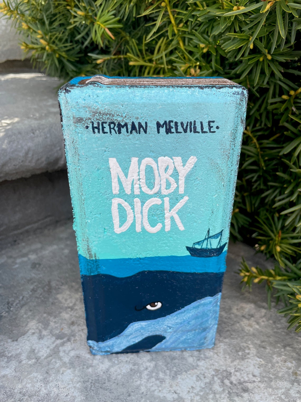 Brick Book Moby Dick - Etsy