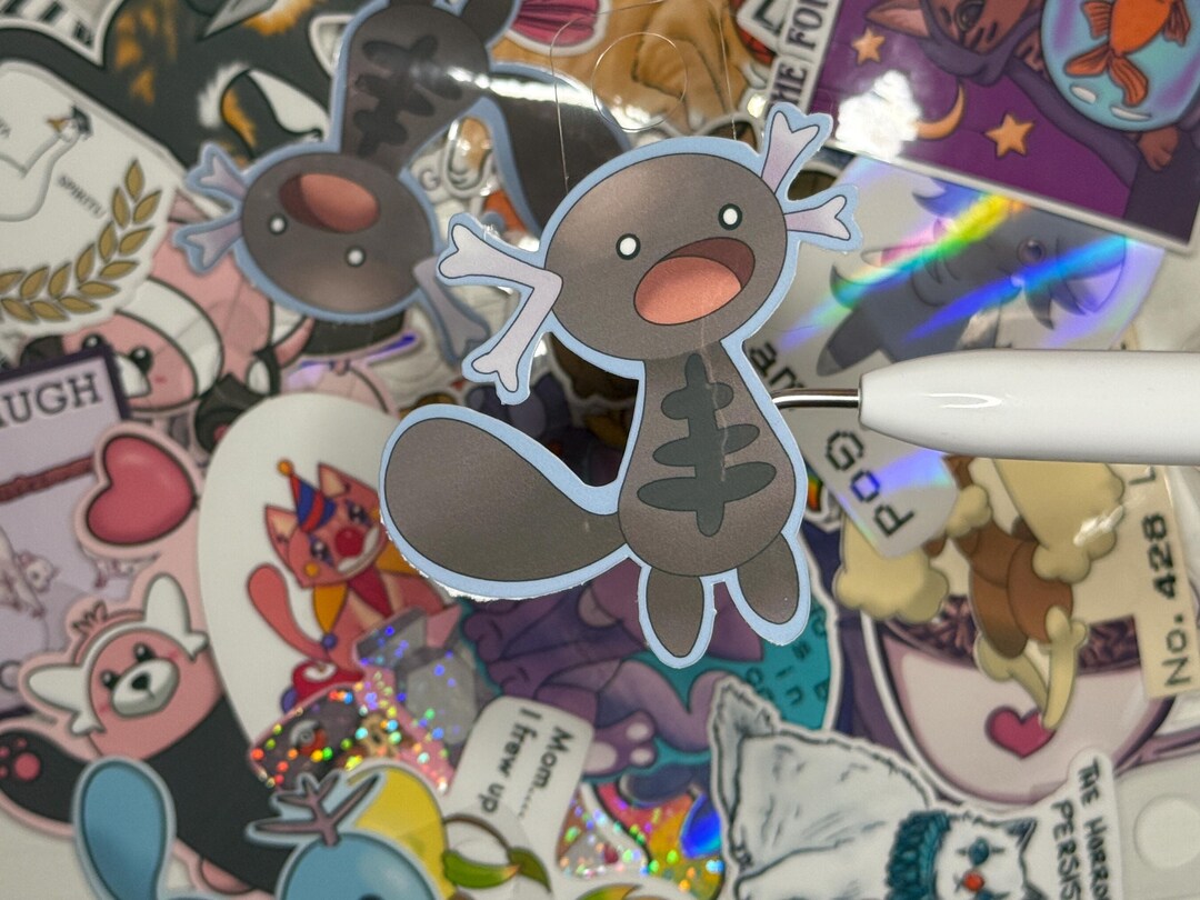 Regional Woopa Pocket Monster Sticker - Etsy