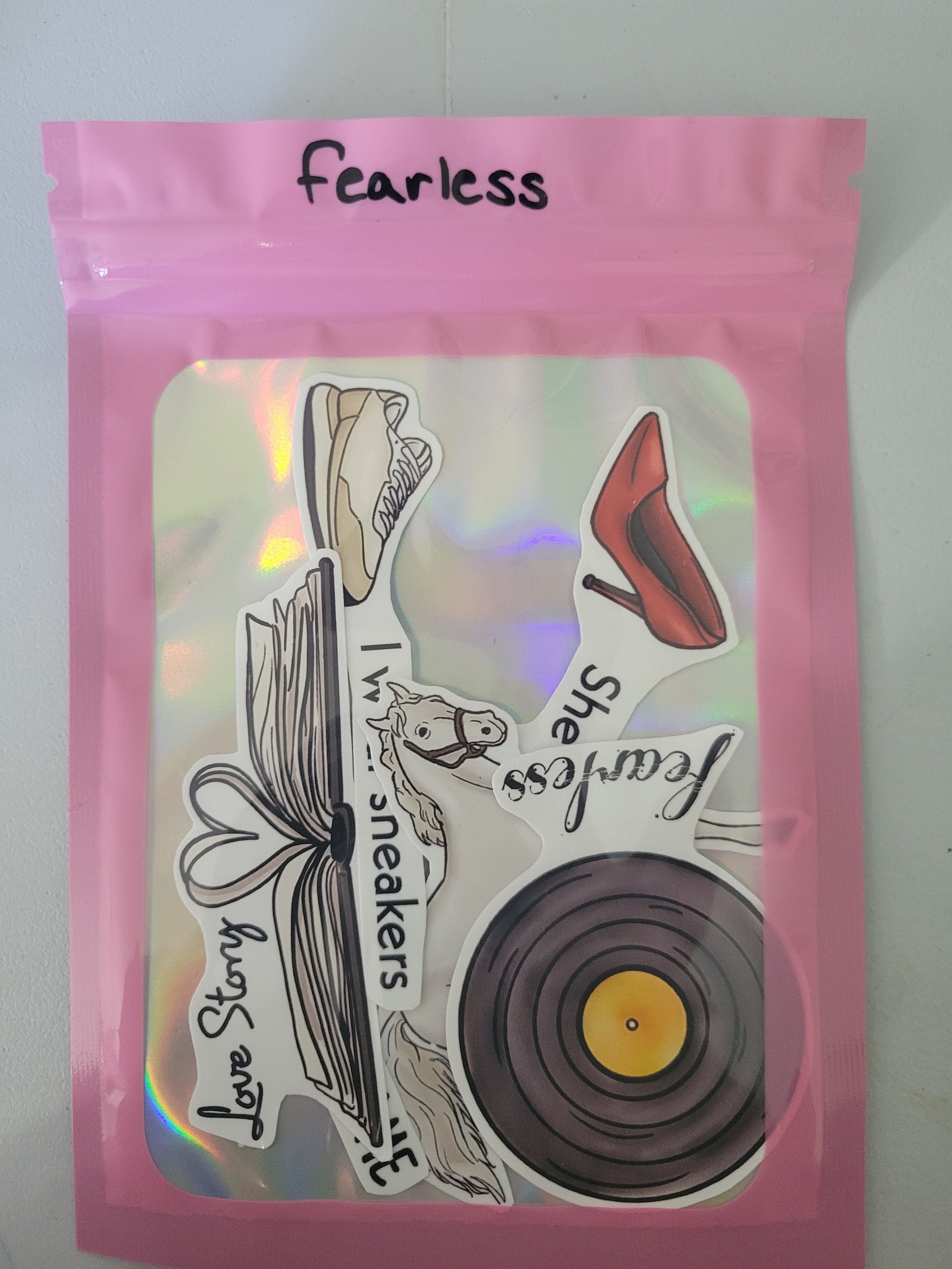 Fearless Album Sticker Pack - Etsy