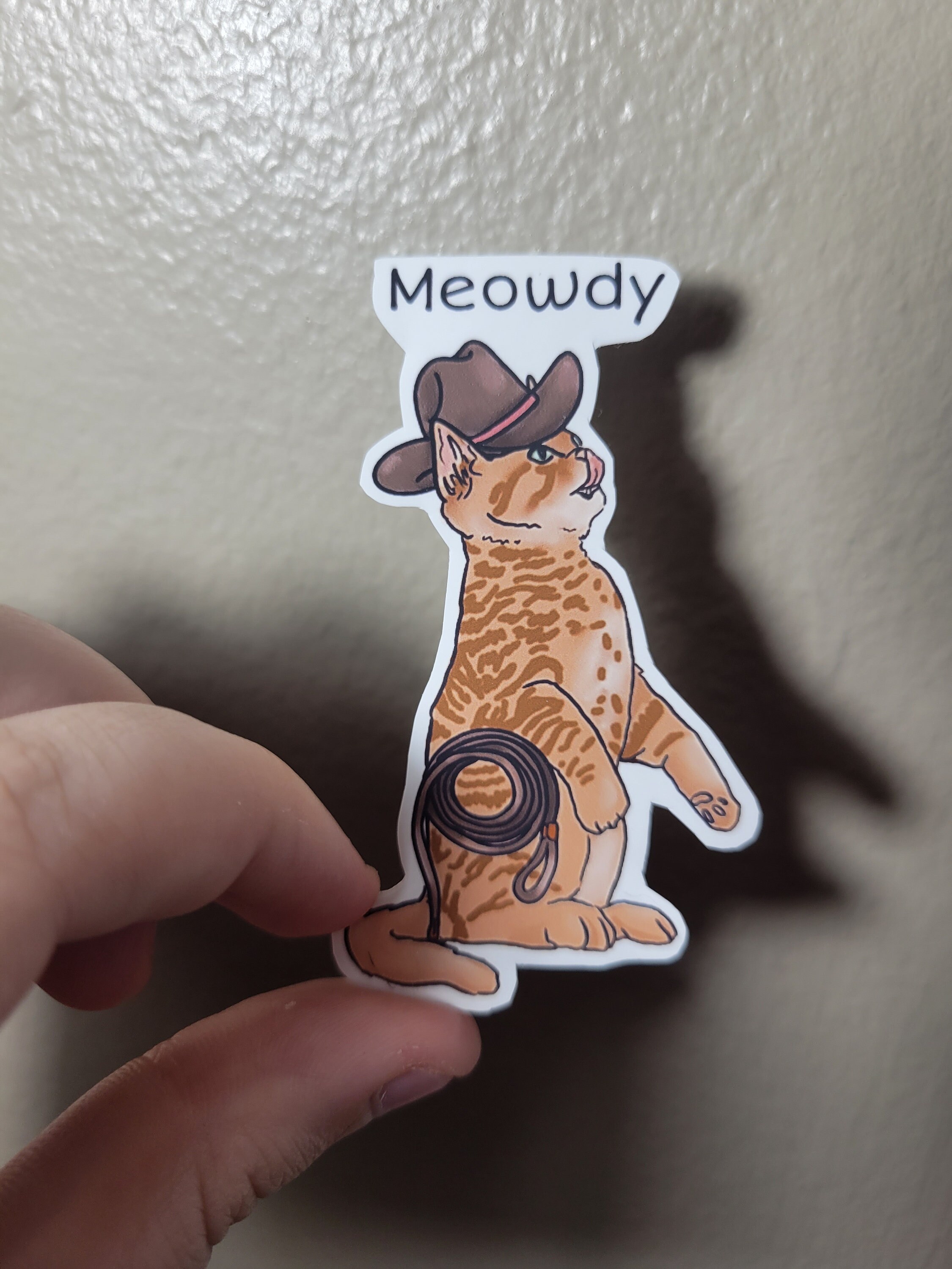 Meowdy Sticker - Etsy