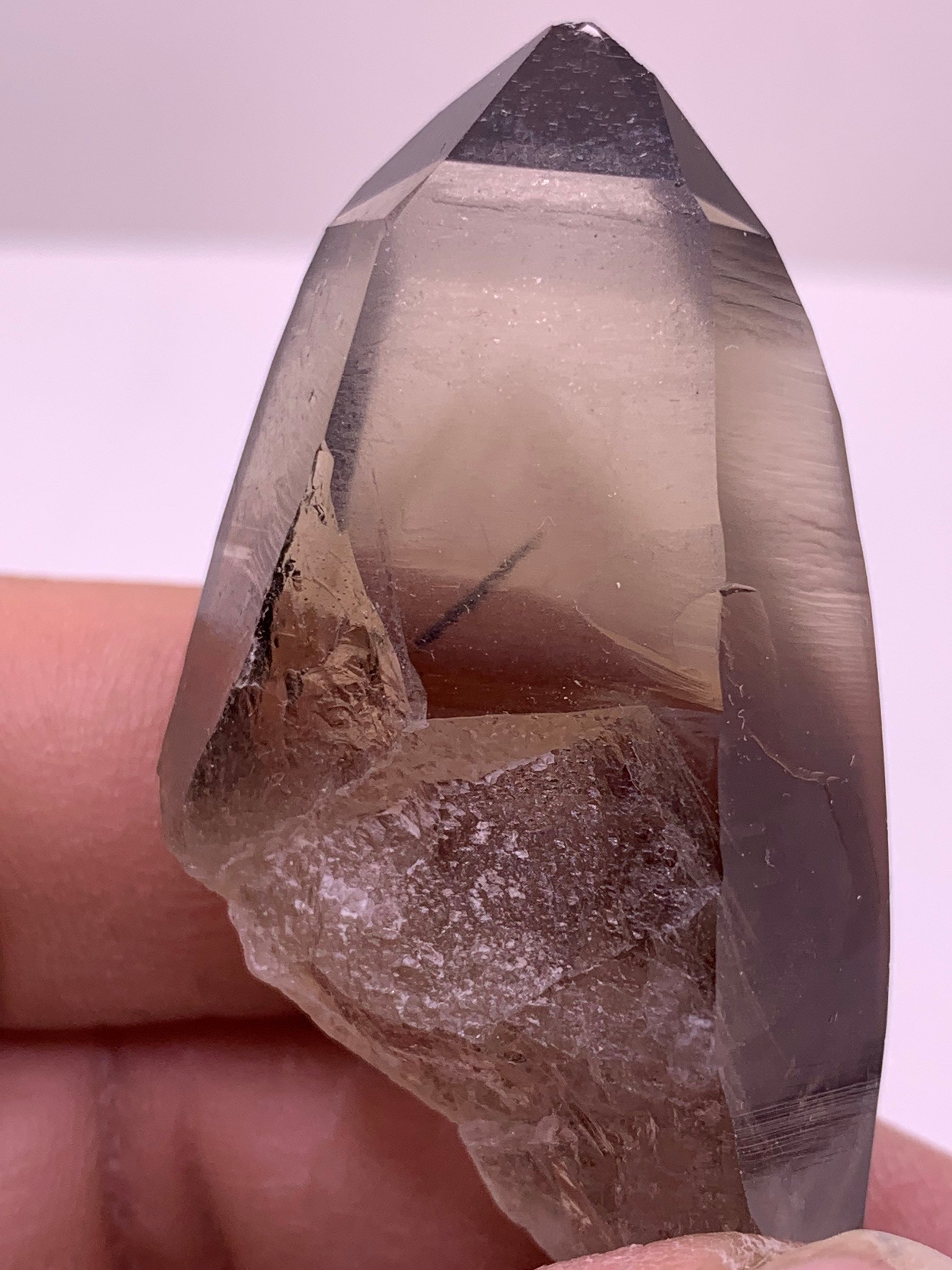 Smoky Quartz With Aegirine Inclusion - Etsy