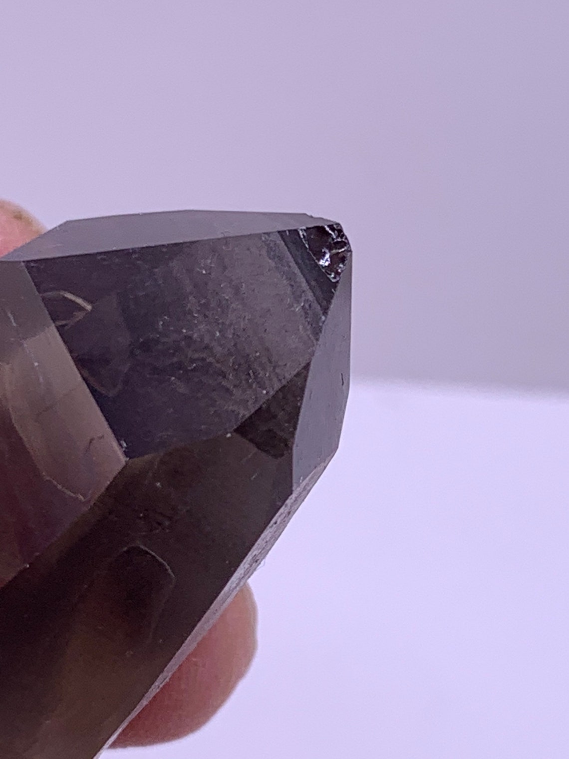 Smoky Quartz With Aegirine Inclusion - Etsy