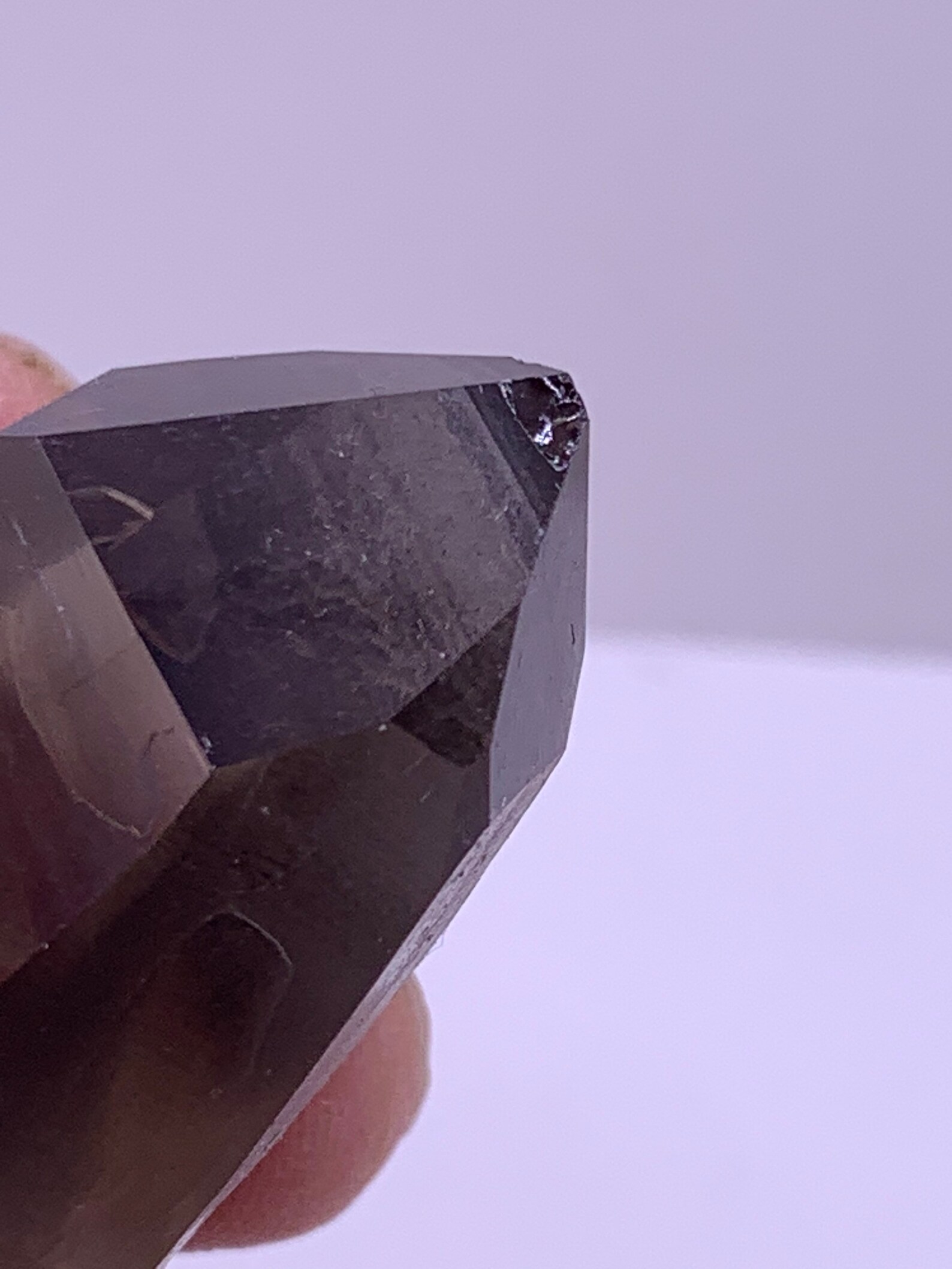 Smoky Quartz With Aegirine Inclusion - Etsy