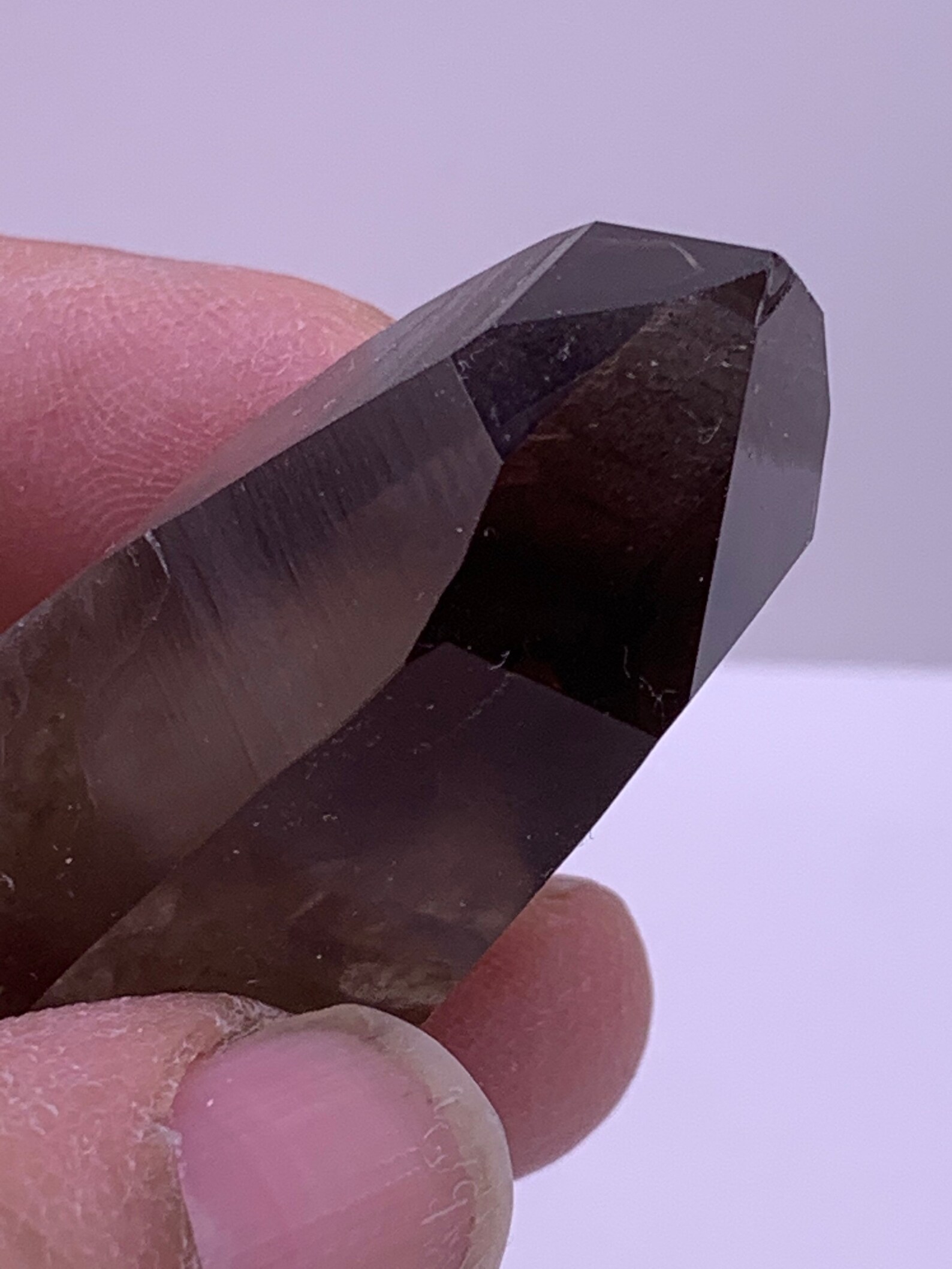 Smoky Quartz With Aegirine Inclusion - Etsy