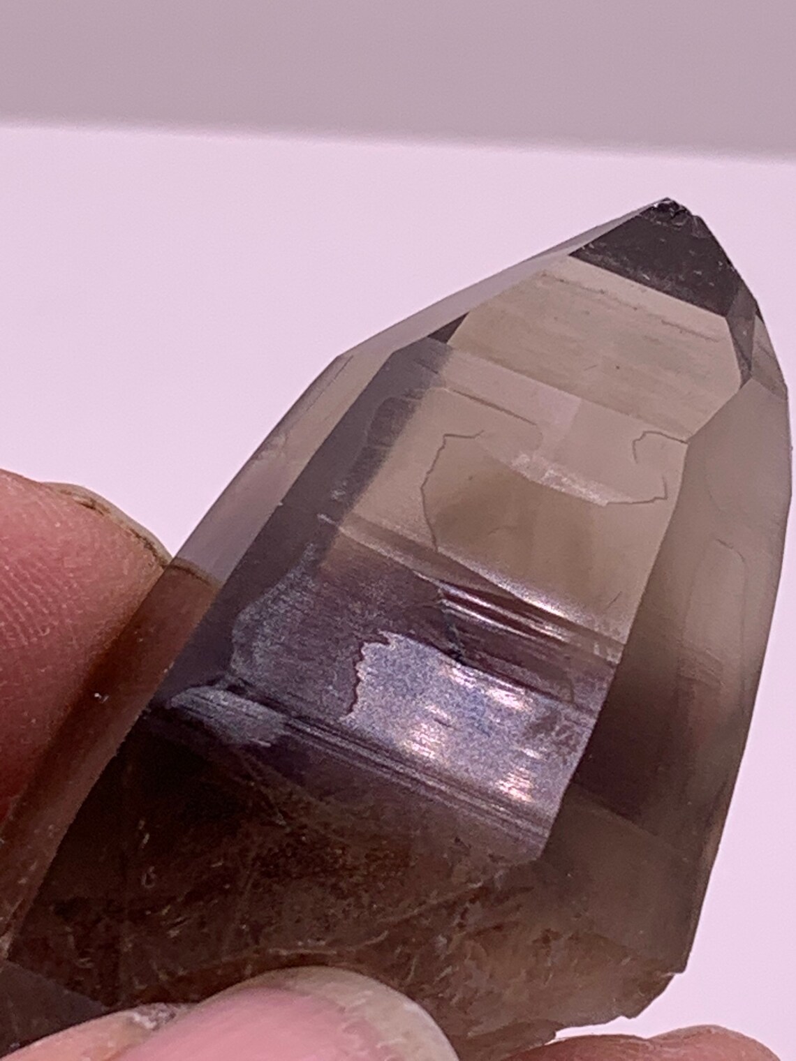 Smoky Quartz With Aegirine Inclusion - Etsy