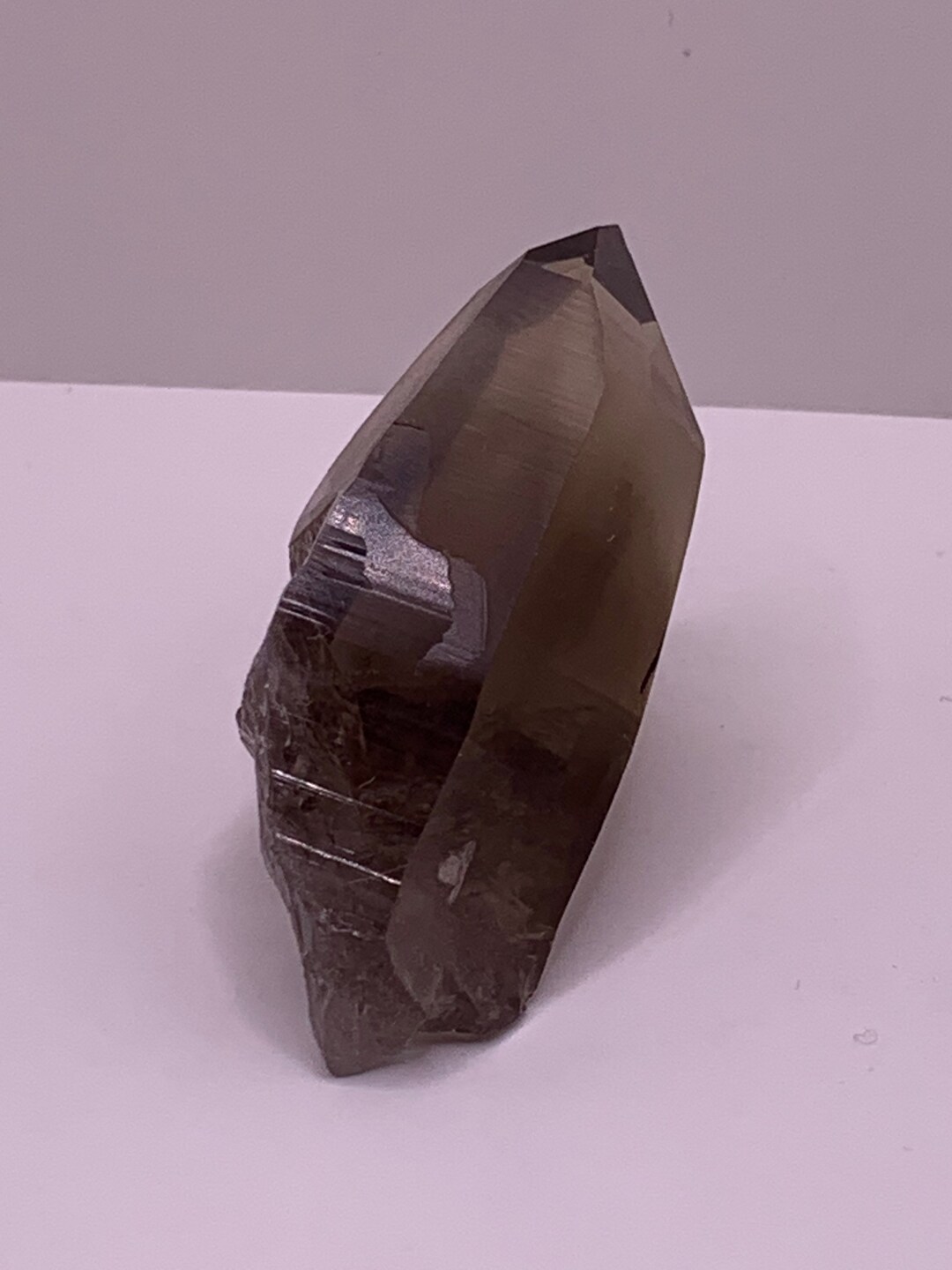 Smoky Quartz With Aegirine Inclusion - Etsy