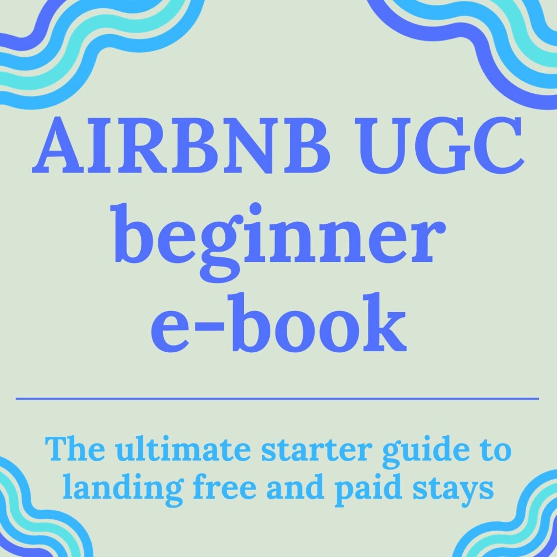 UGC Airbnb Ultimate Starter Guide Ebook - Etsy