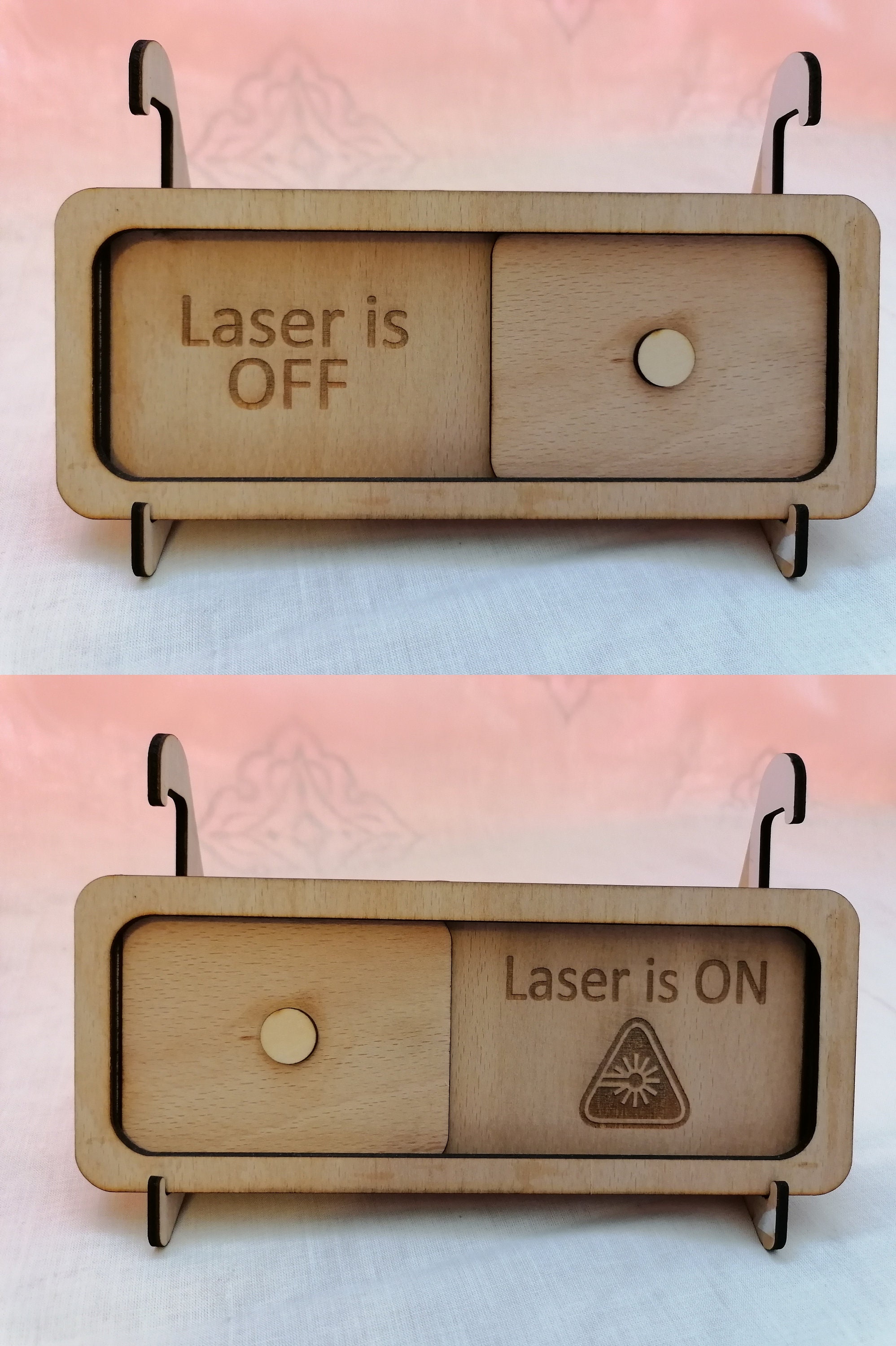 Laser Cut Customizable Sliding Door Sign - Etsy