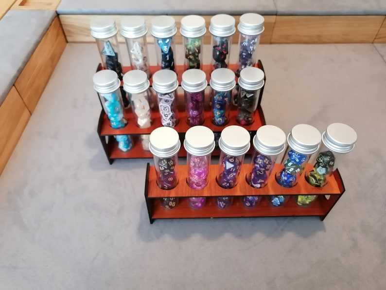 Dice (and More) Storage Tubes and Stands (70ml) - Etsy