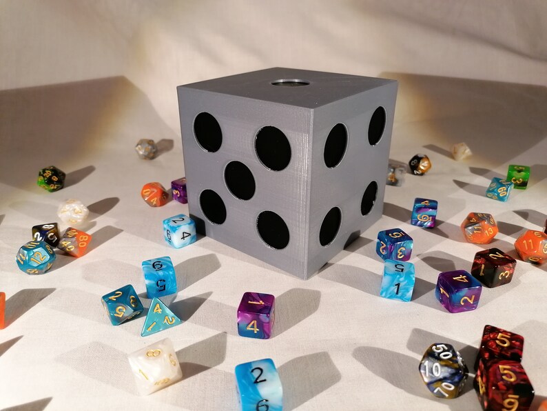 D6 Dice Storage Box digital STL Files - Etsy