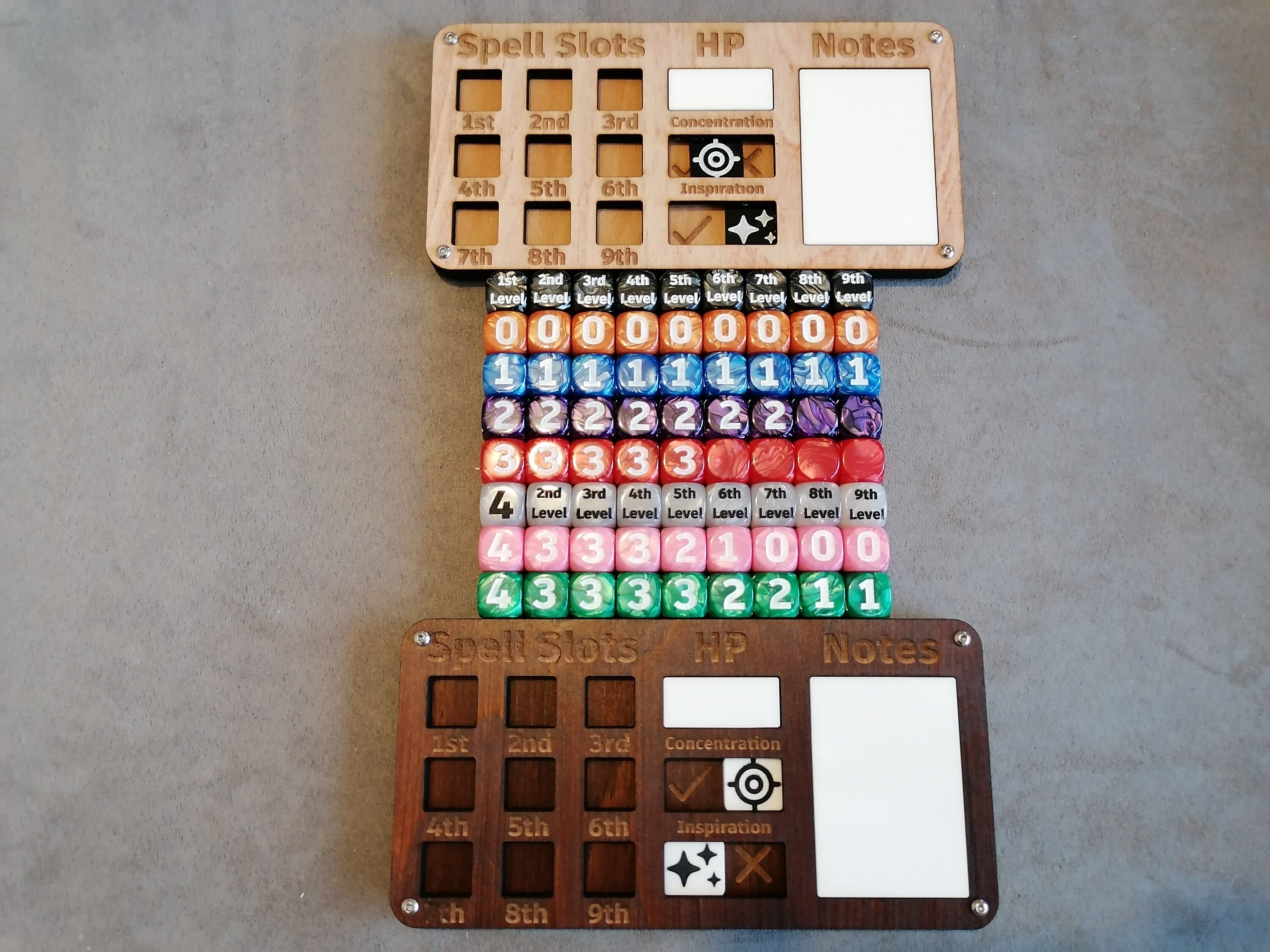 Dnd Spell Slot, HP and Note Tracker - Etsy