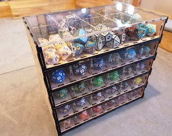 Aurora Dice Display Prism Dungeons and Dragons Game Accessory Dnd ...