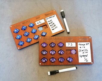 Dnd Spell Slot, HP and Note Tracker - Etsy