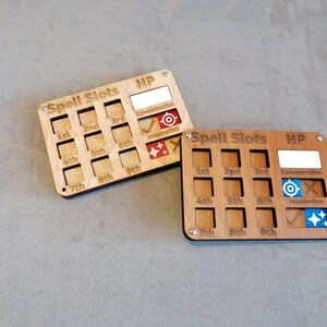Dnd Spell Slot and HP Tracker - Etsy