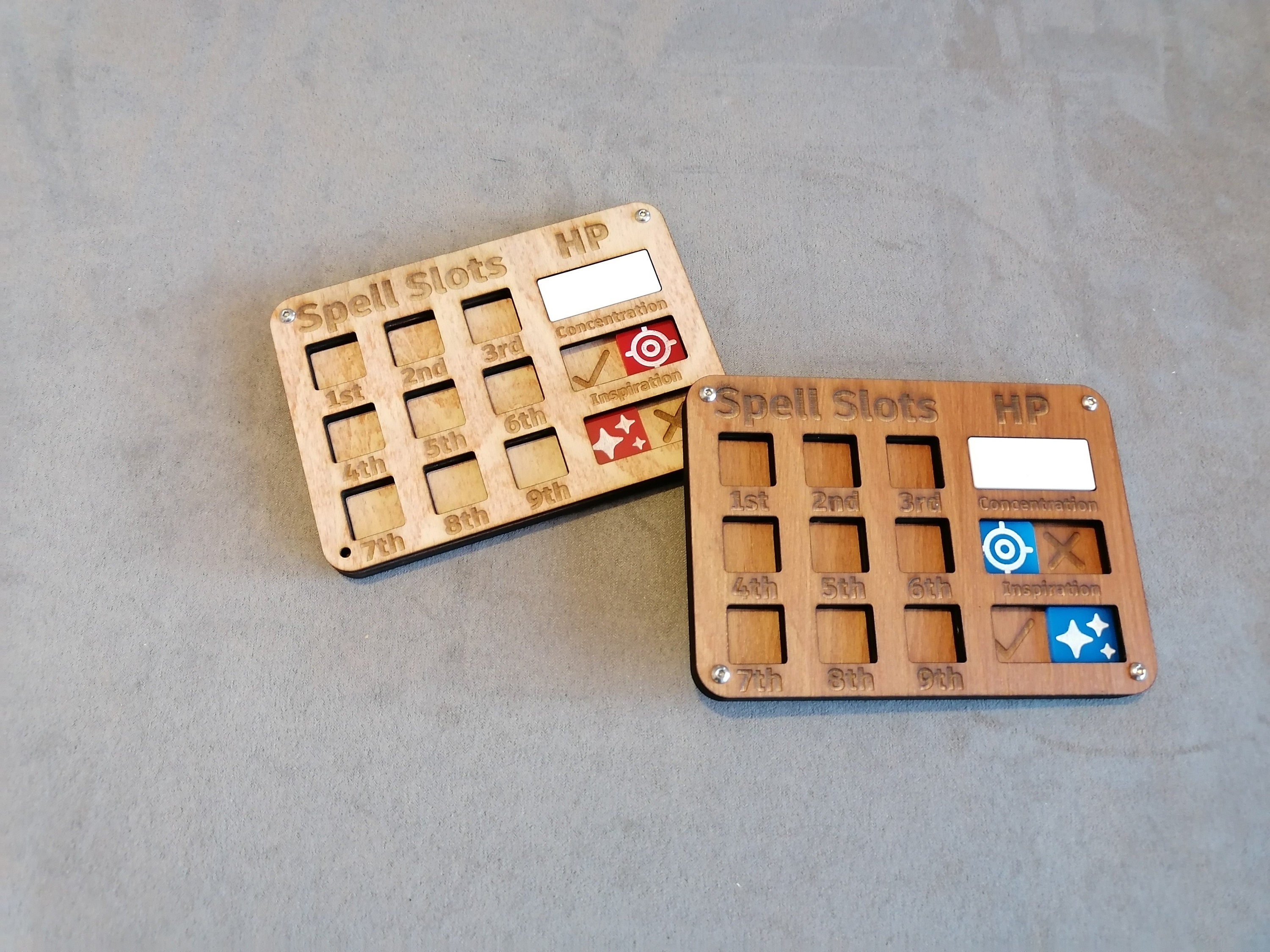 Dnd Spell Slot and HP Tracker - Etsy