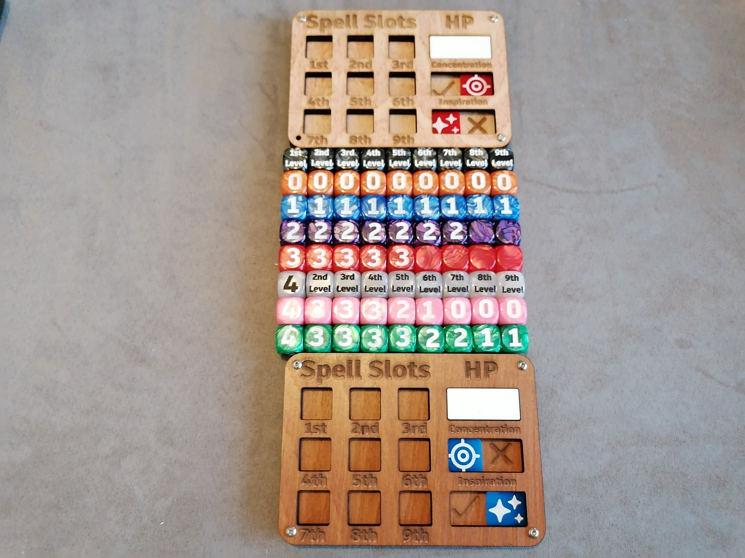 Dnd Spell Slot and HP Tracker - Etsy