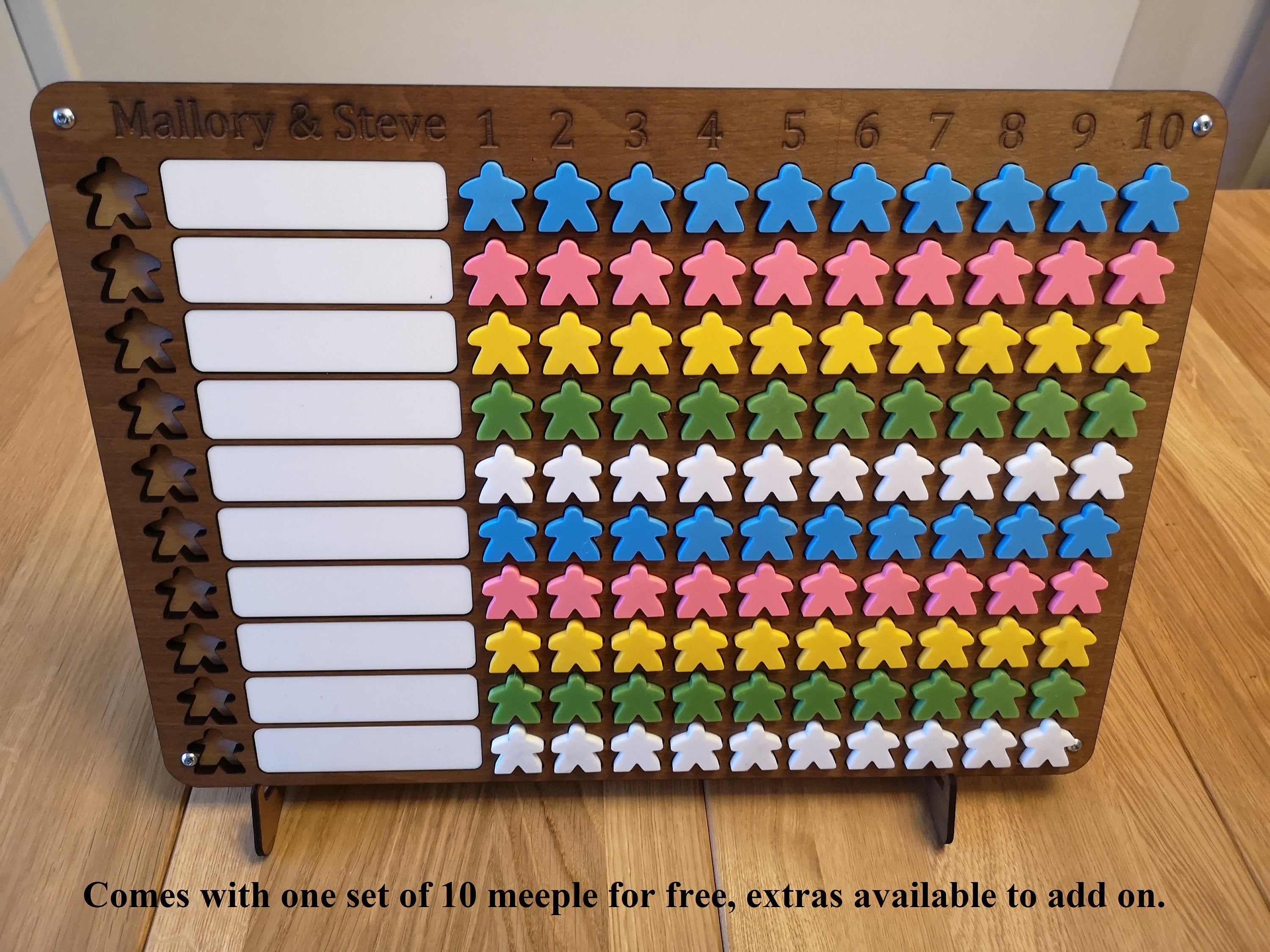 XL Boardgame Score/challenge Tracker - Etsy