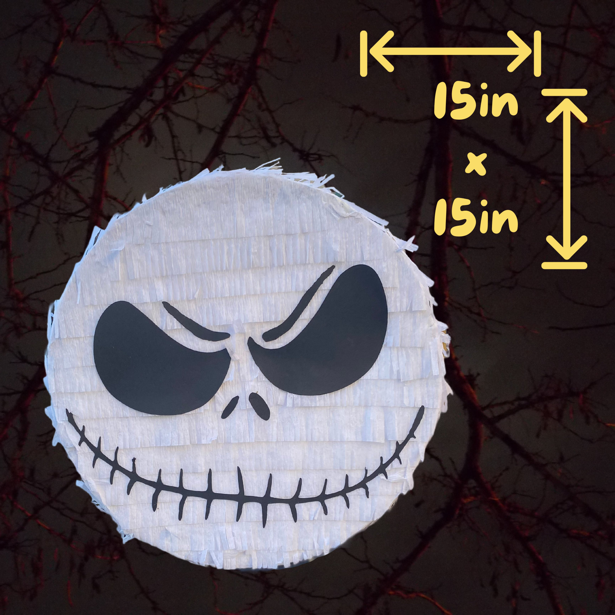 Jack Skellington and Sally Pull-string Piñatas: A Nightmare - Etsy