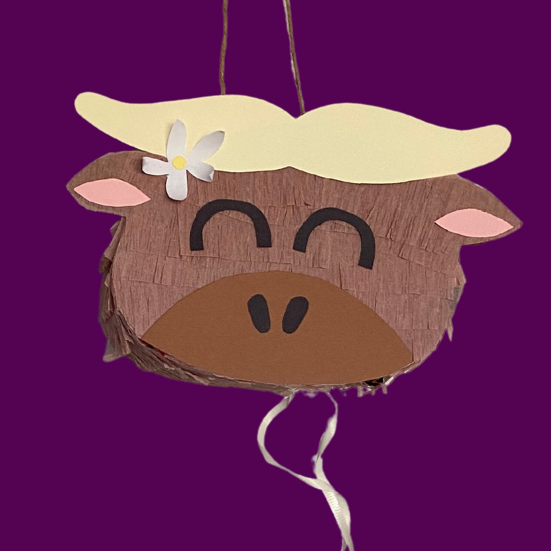 Philippine Caribou Mini Pull-string Piñata - Unique Decor for Filipino ...