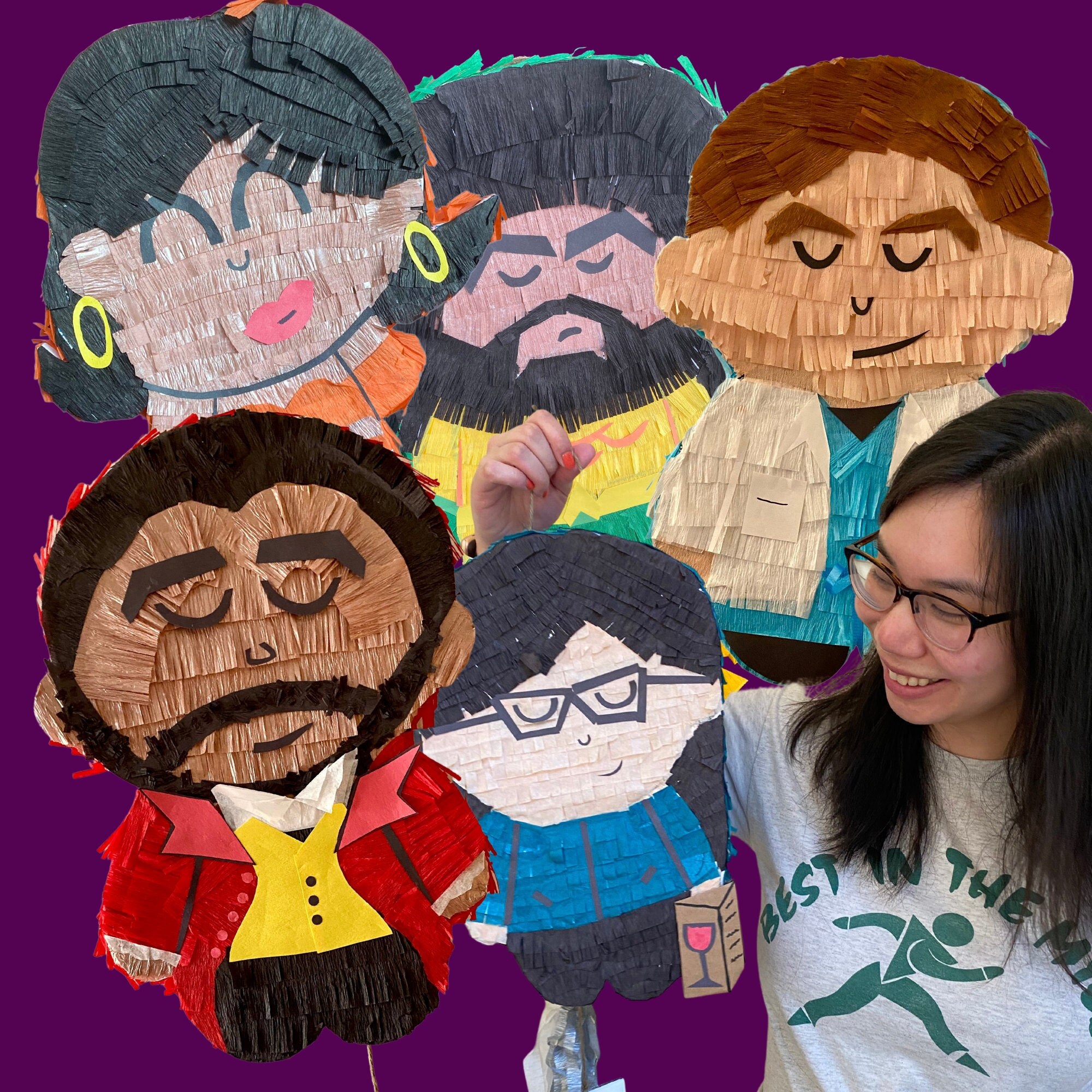 Custom People Pull-string Piñata Custom Piñata Custom Person - Etsy