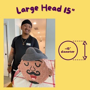 Custom People Piñata, Head Piñata - Funny Personalized Birthday Gift ...