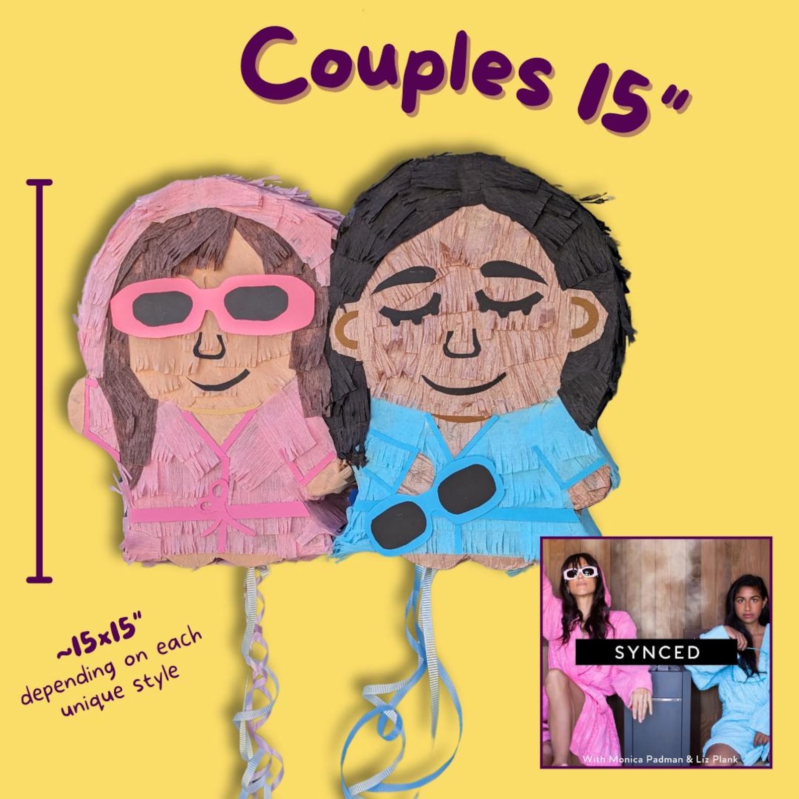 Custom People Piñata, Head Piñata - Funny Personalized Birthday Gift ...