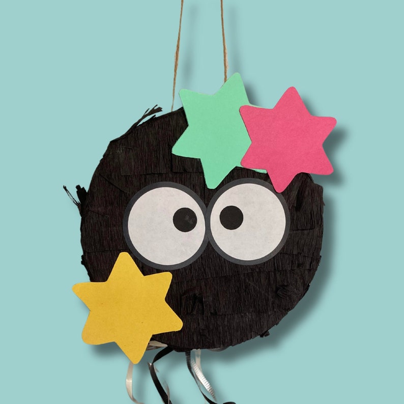 Soot Sprite Pull-string Piñata: Spirited Away Party Decor - Etsy