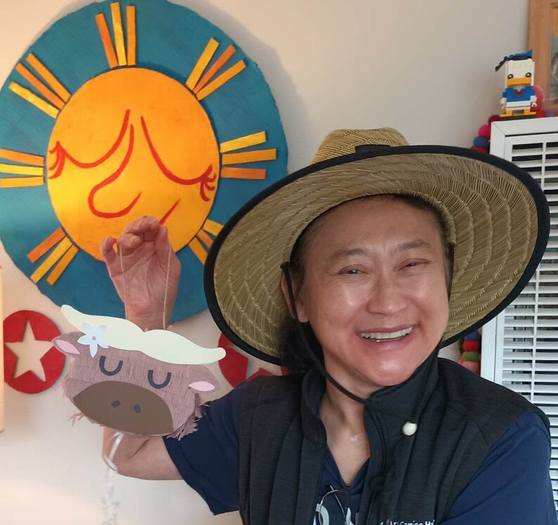 Philippine Caribou Mini Pull-string Piñata Unique Decor for Filipino ...