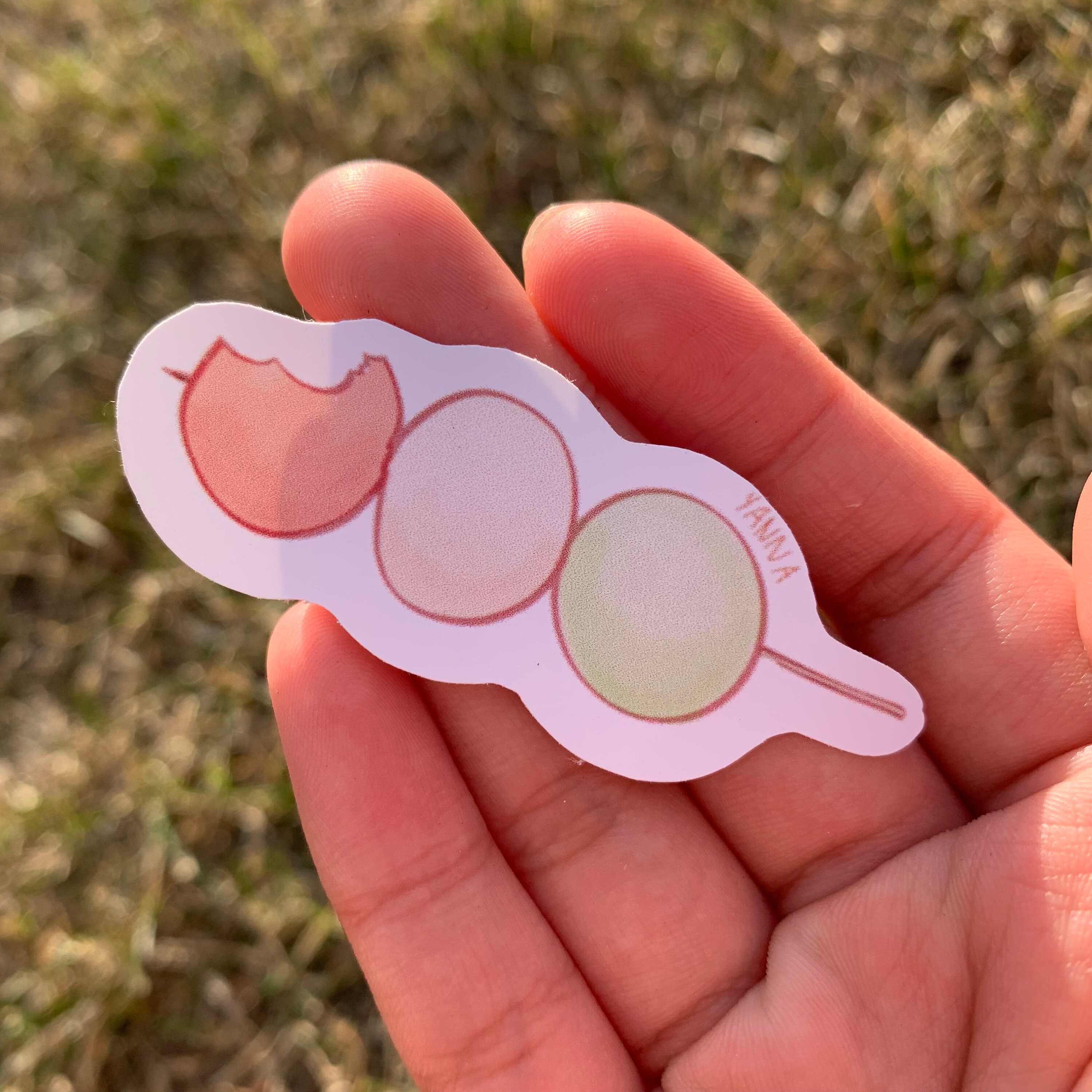 Japanese Street Food Sticker Set Set of 8, Dango Stickers, Taiyaki ...