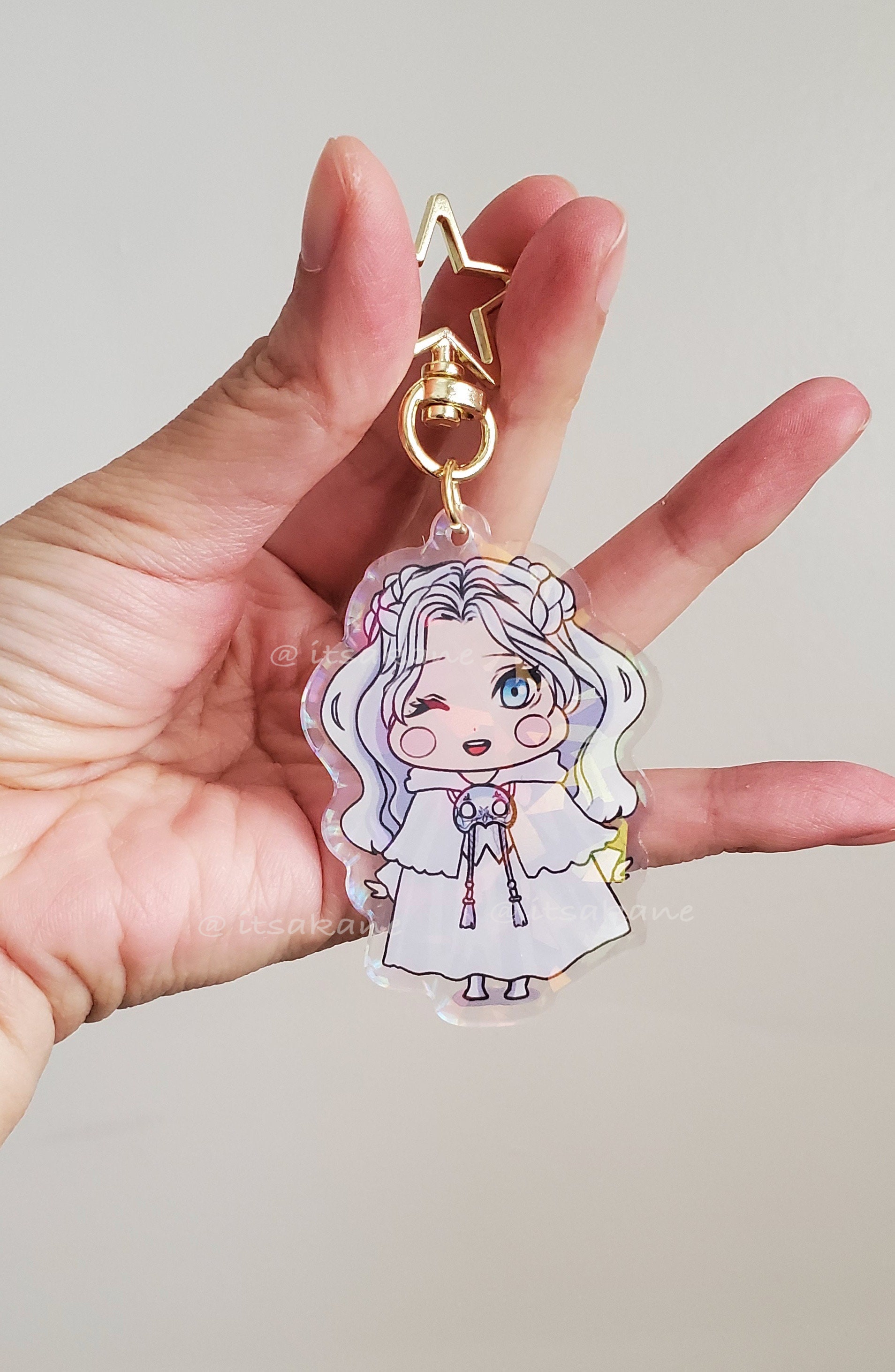 Final Fantasy XIV Chibi Endwalker Characters 2.5 Holographic Acrylic ...