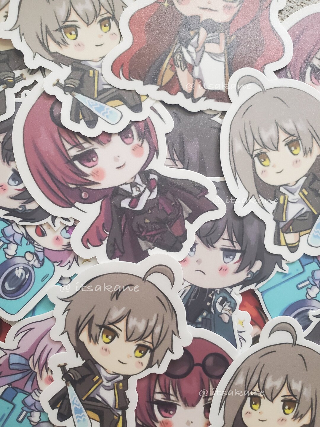 Honkai Star Rail Stickers Kafka, Himeko, Trailblazers, Dan Heng, March ...