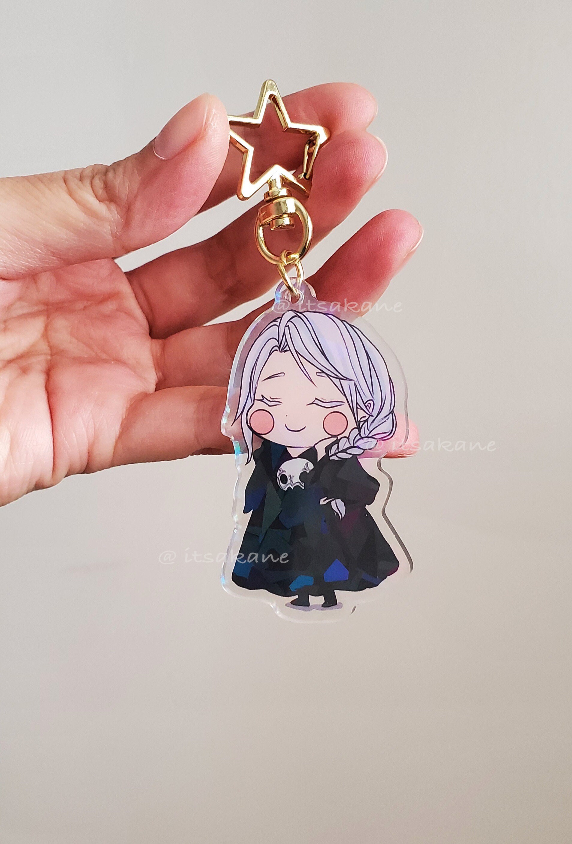 Final Fantasy XIV Chibi Endwalker Characters 2.5 Holographic Acrylic ...
