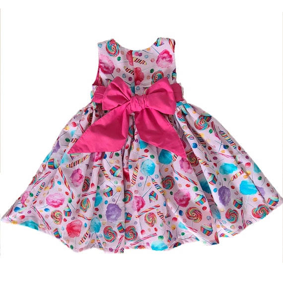 Sweets Twirl Dress Candy Dress Candyland Theme Lollipop - Etsy