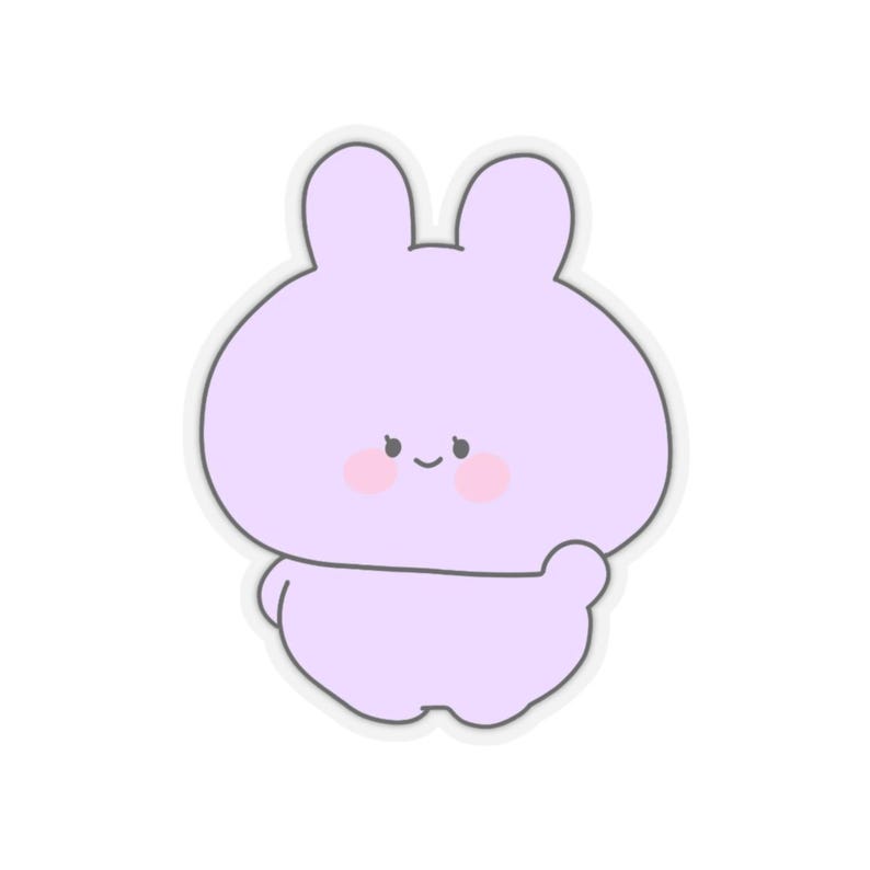 Asamimi Sticker, Asamimichan, Tiktok Bunny, Cute Couple Stickers, Vinyl ...