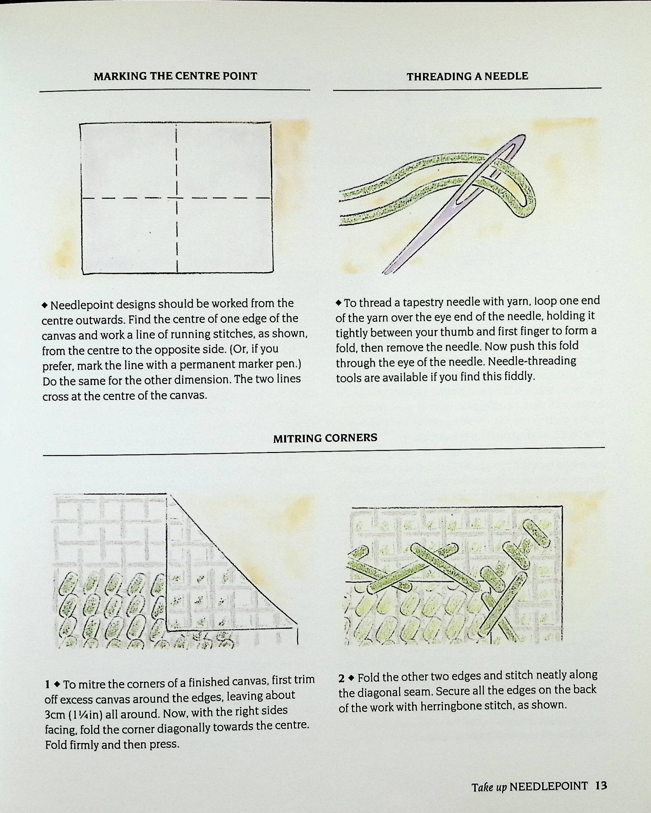 Take up Needlepoint by Jill Gordon, Konemann, 1999. Crafts, Hobbies ...