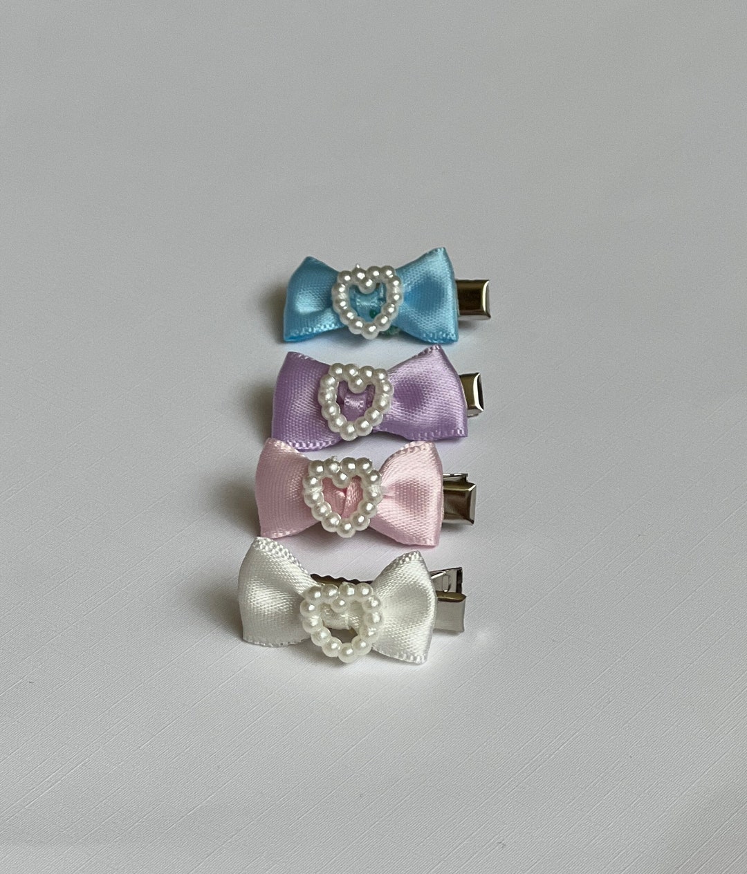 New* Heart Bows, Dog Hair Bow, Classic Dog Hair Bows, Dog Hair Clip ...