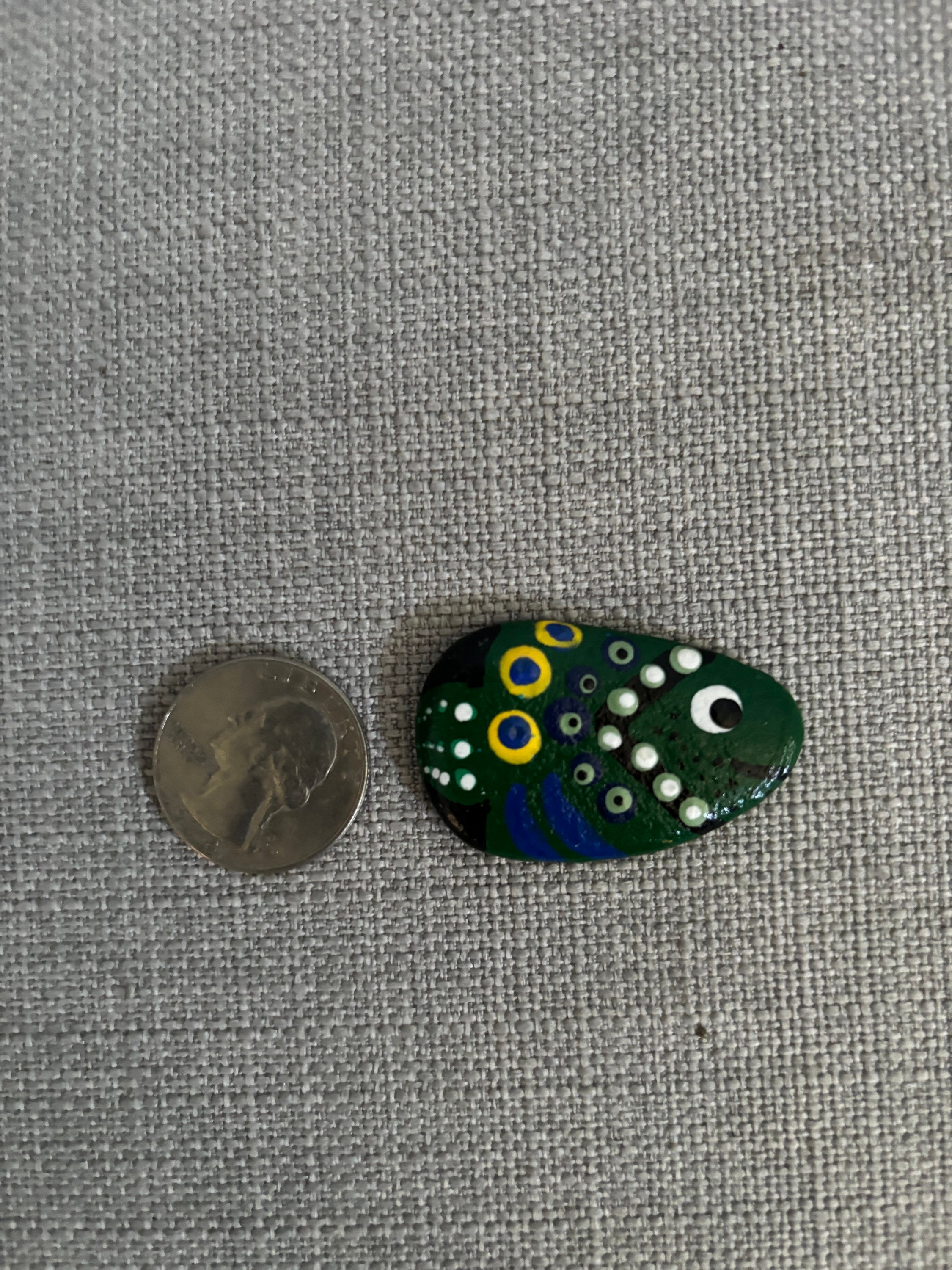 Cute Hand Painted Fish Rocks Set of 3 - Etsy