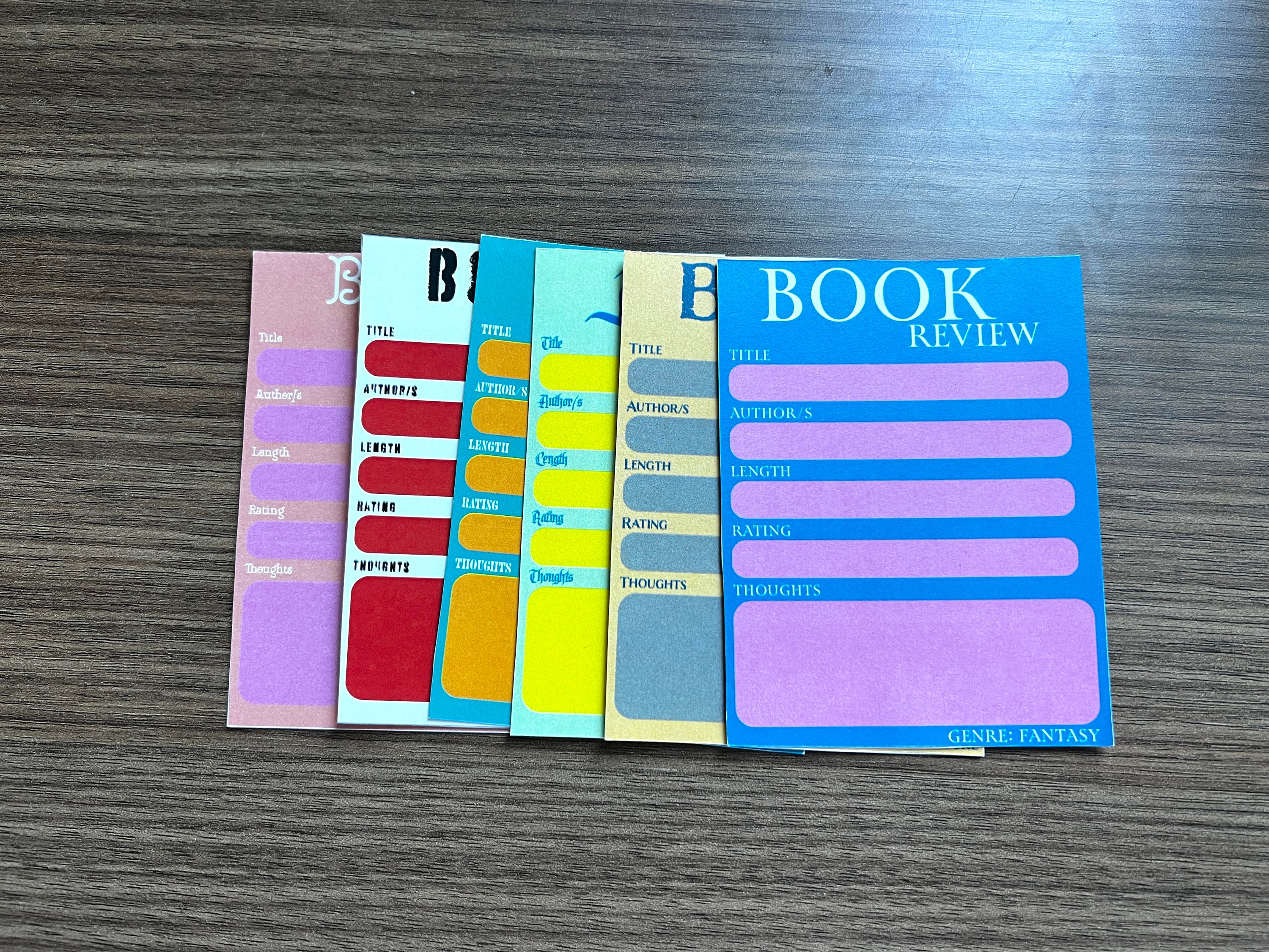 Printable Book Review Template, Book Reader Inserts, Book Worm, Avid Readers, Book Reading Log ...