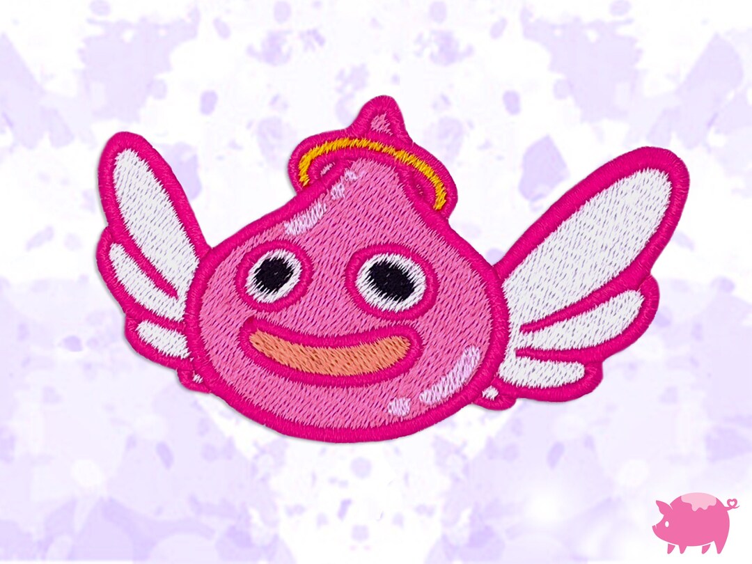 Dragon Quest Angel Slime Iron-on Patch - Etsy