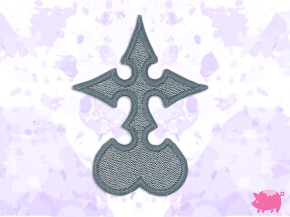 Kingdom Hearts Nobodies Emblem Iron-on Patch - Etsy