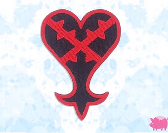 Kingdom Hearts Heartless Symbol Iron-on Patch - Etsy