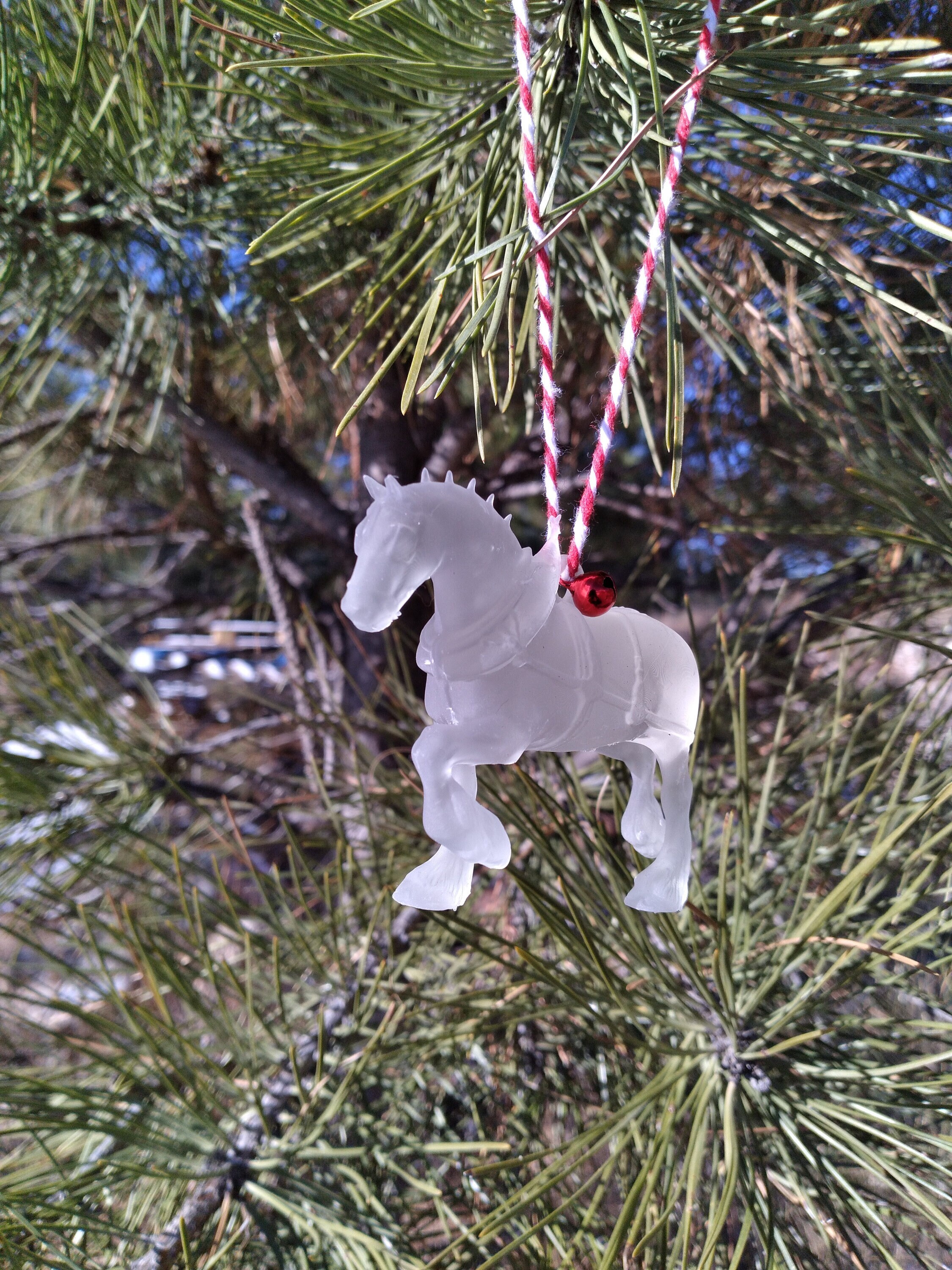 Draft Clydesdale Horse Christmas Ornament by Hartland Clearware - Etsy