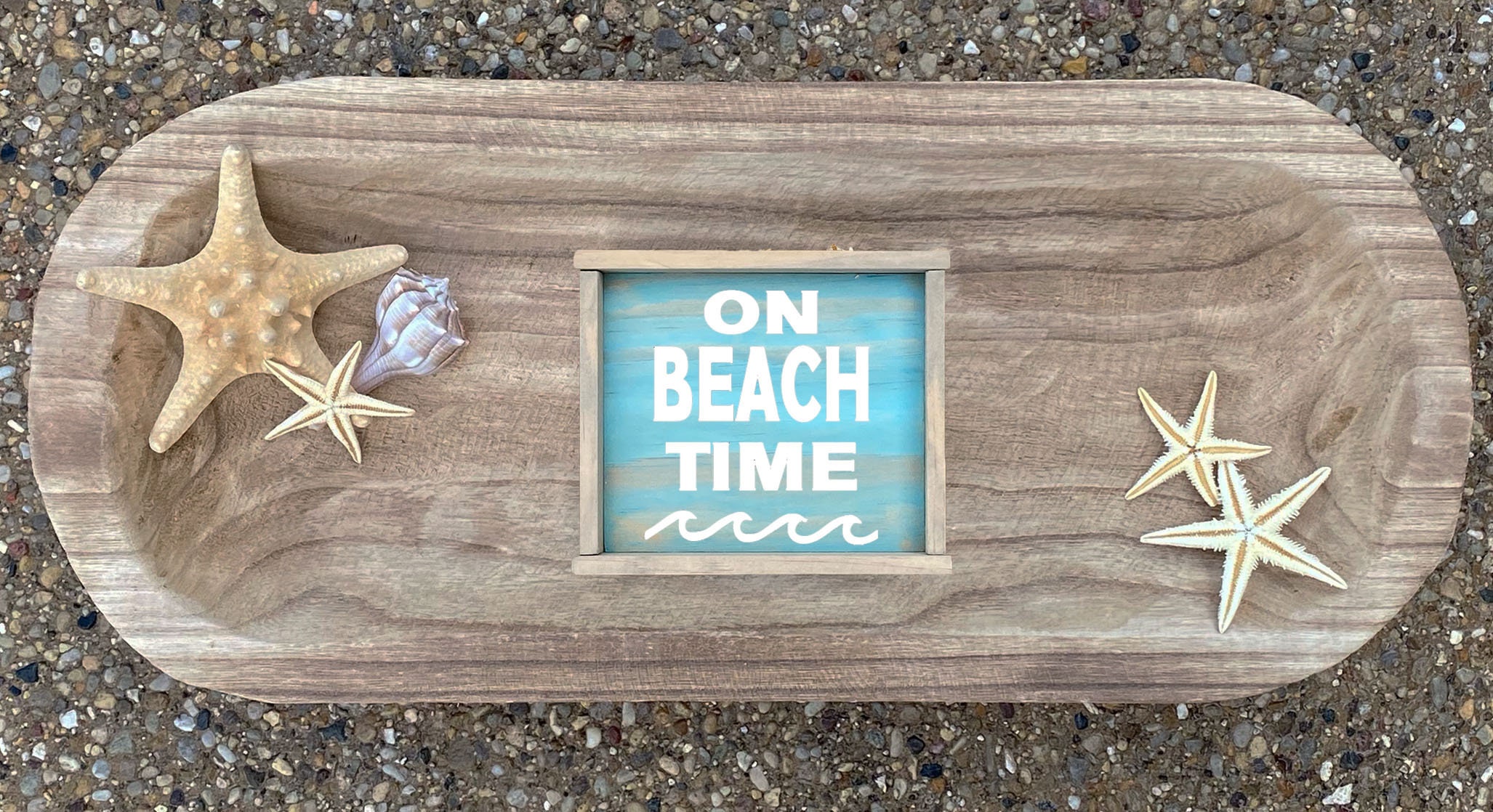 On Beach Time, Beach Themed Signs, Take Me to the Beach, Coastal Decor ...