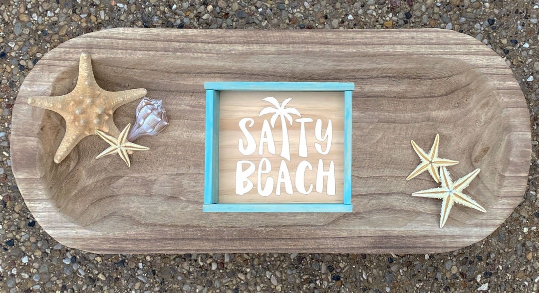 Little Beach Sign, Stay Salty Beach Sign, Beach Themed Decor, Coastal ...